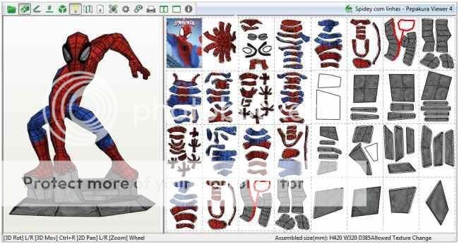 spider.man.papercraft.via.papermau.003_zpsx0jbpa2b.jpg Photo by mauther ...